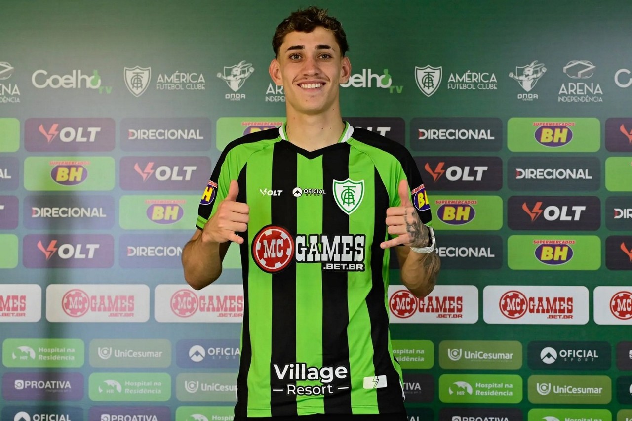 América confirma contratação do atacante Stênio, revelado no Cruzeiro