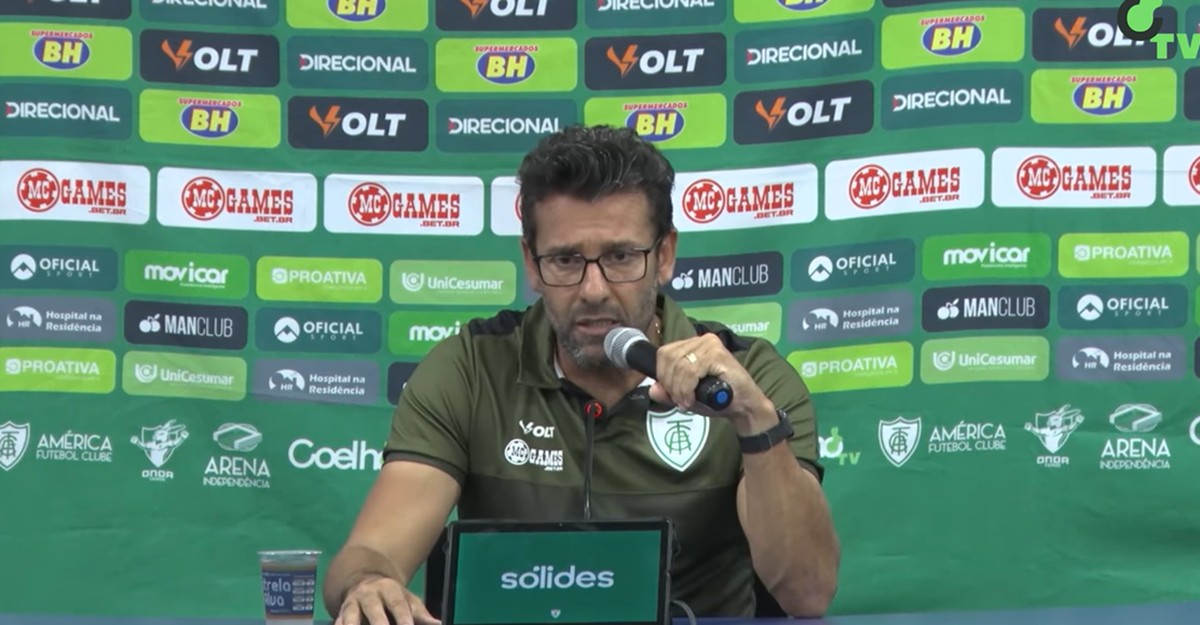 América empata com Paysandu e Valentim reconhece pontaria ruim