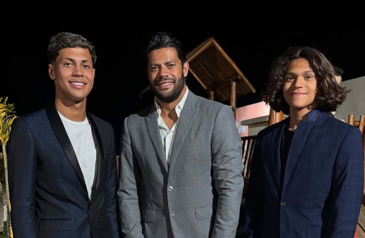 Filhos de Hulk se mudam para BH; atacante deve permanecer no Galo