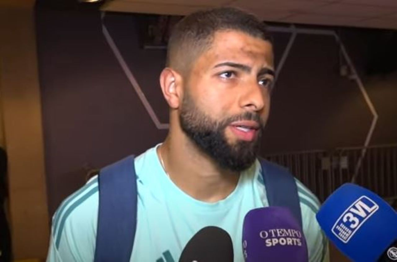 João Marcelo celebra retomada de jogos no Cruzeiro