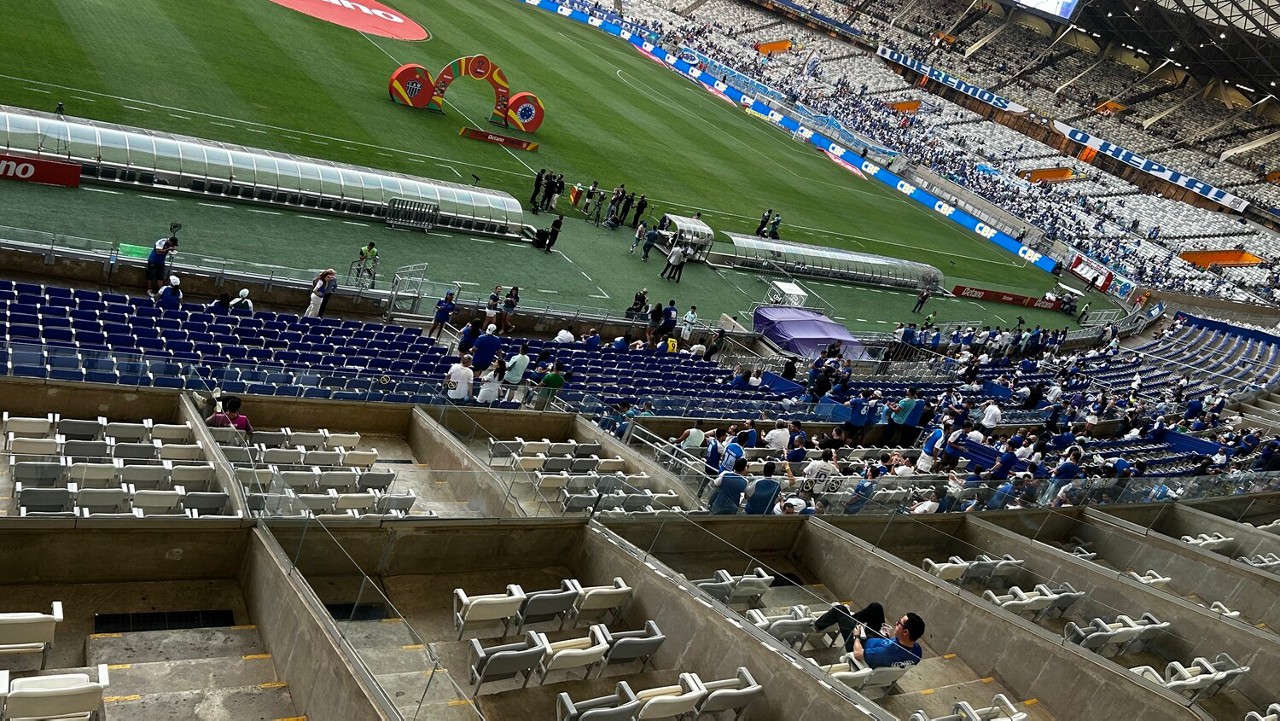 Mineirão promove novidade em setor do estádio no clássico