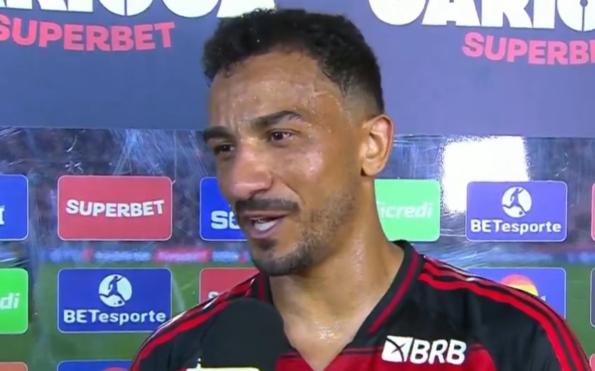 Danilo celebra primeira partida como titular no Flamengo: 'Orgulho enorme'