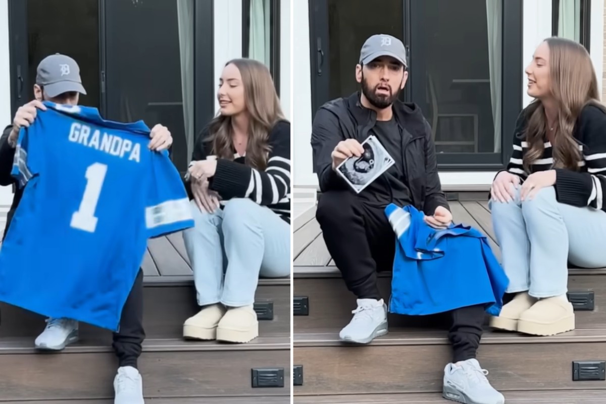 Eminem anuncia, em novo clipe, que será avô pela primeira vez