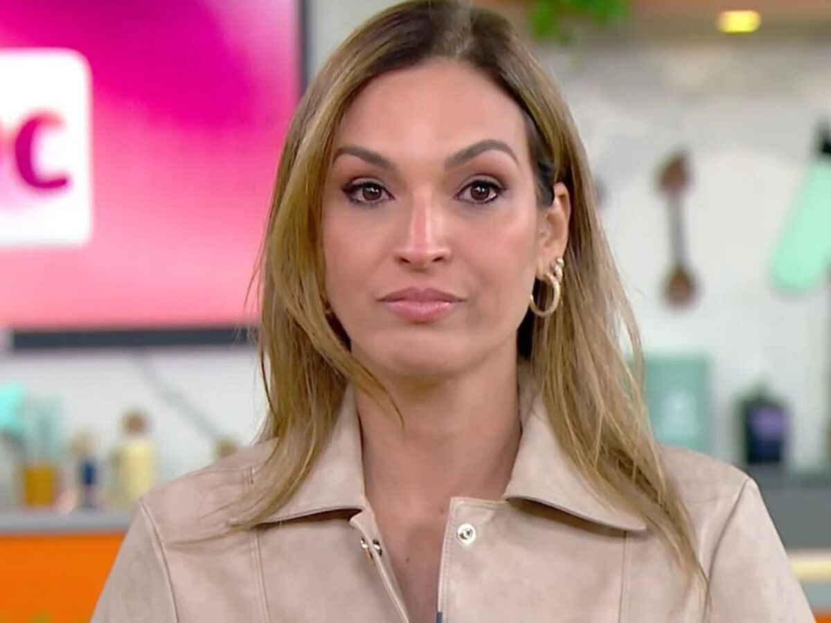 Talitha Morete chora ao falar sobre perda do bebê de Tati Machado no Mais Você: ‘Difícil’