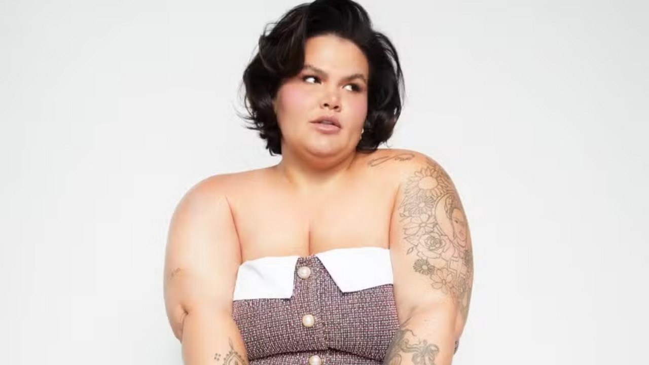 Thais Carla realiza sonho de descer de toboágua após perder 79 Kg