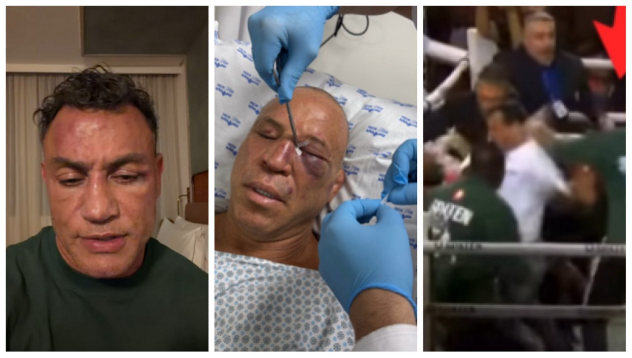 Duelo entre Popó e Wanderlei Silva termina em briga generalizada