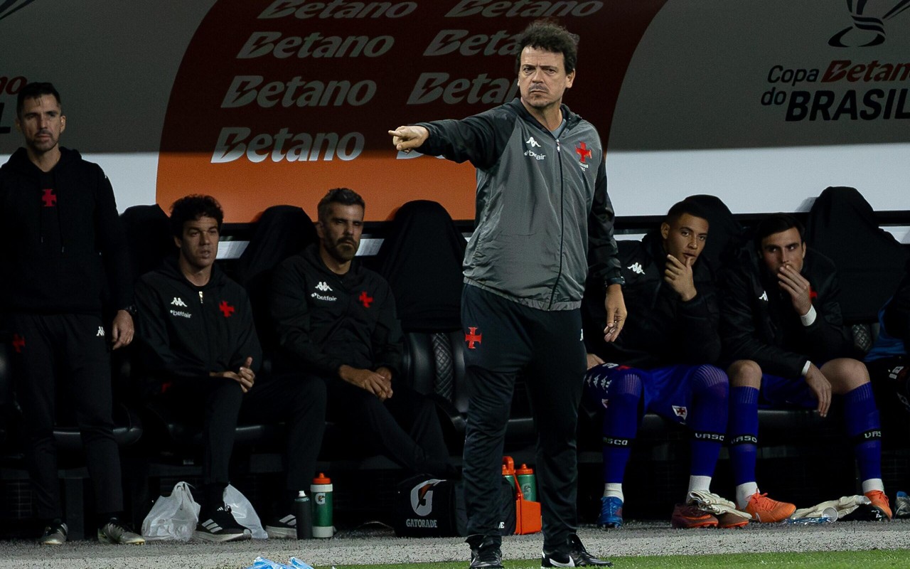 Fernando Diniz define escalação do Vasco para final da Copa do Brasil ...
