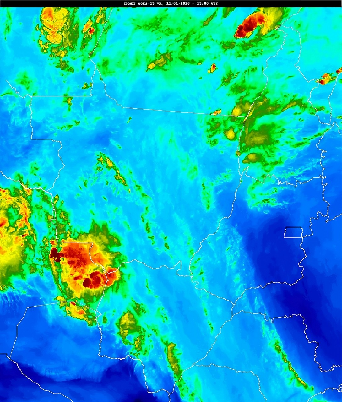 Céu vira do avesso: semana de calorão com chuva forte, ventania e risco ...