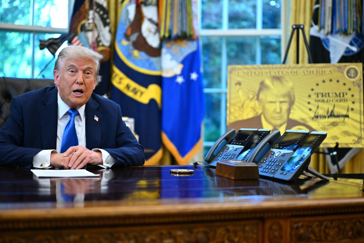 Trump cria o 'Gold Card', um visto de cerca de R$ 5,3 milhões