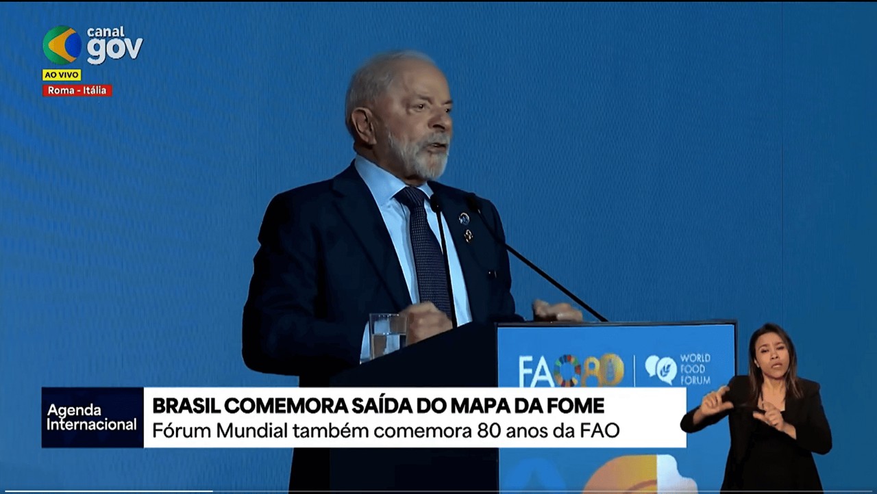 Lula propõe imposto global de 2% para combater fome