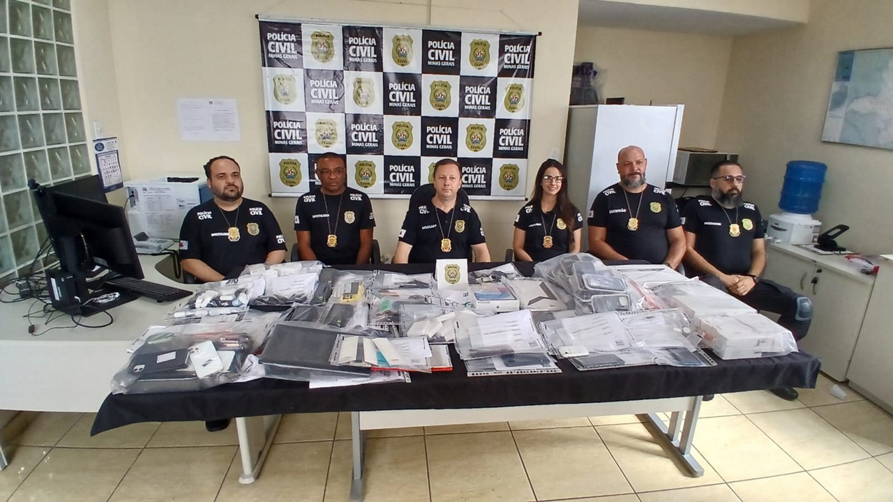 Polícia prende ladrões de produtos Apple e recupera R$500 mil