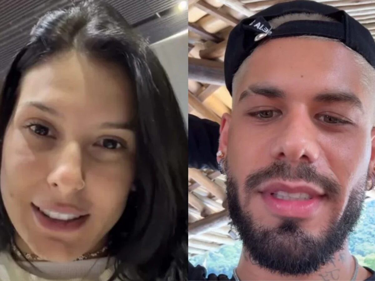 Zé Felipe posta foto de chamada de vídeo com Ana Castela