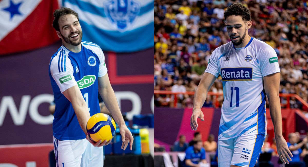 Sada Cruzeiro e Vôlei Renata despontam na Superliga Masculina